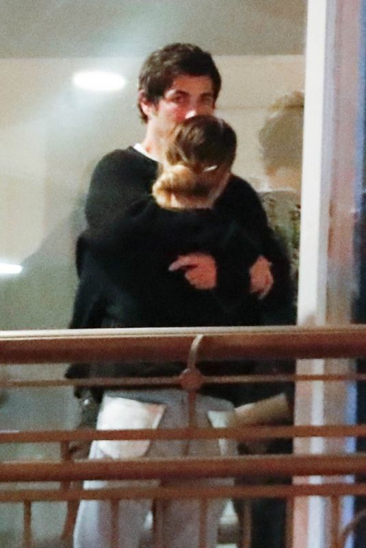 ASHLEY BENSON and Brandon Davis on a Date Night at Sushi Park in West ...