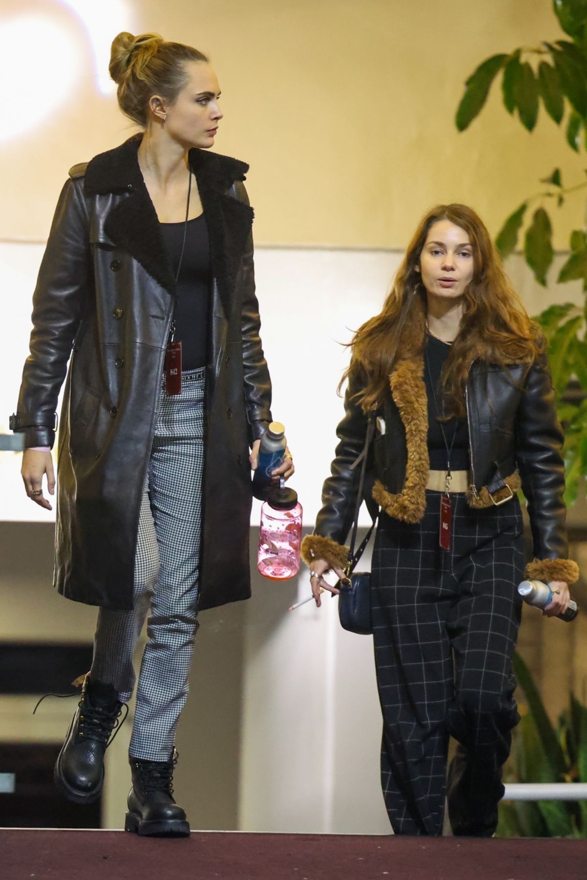 CARA DELVINGNE and MINKE Arrives at Sabrina Carpenter’s Concert in Los ...