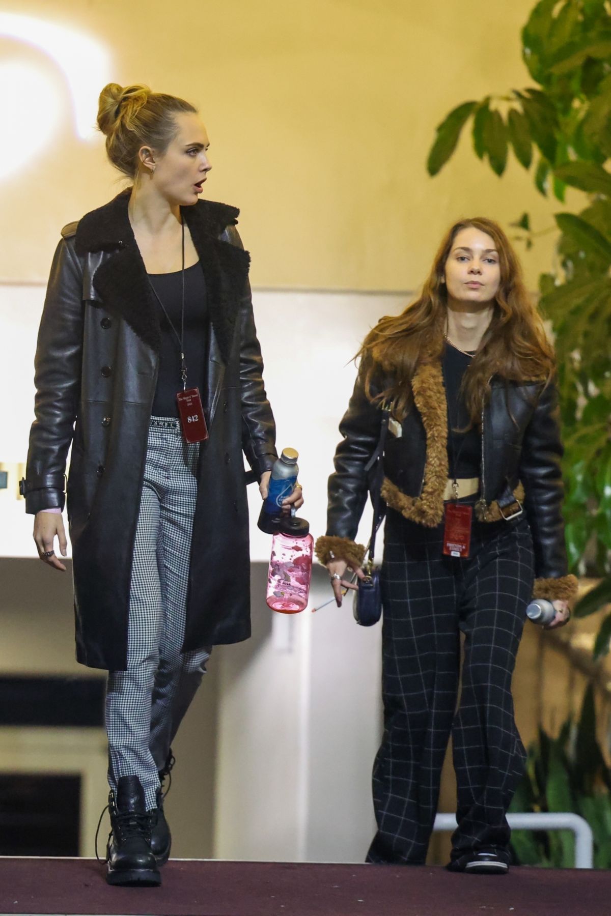 CARA DELVINGNE and MINKE Arrives at Sabrina Carpenter’s Concert in Los ...
