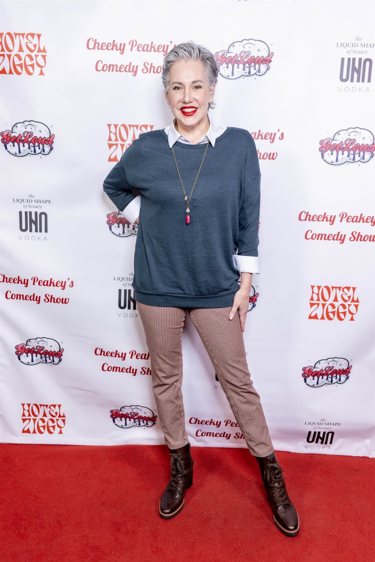 CHRISTINE FEKETE at 2024 Christine Peake’s Veteran’s Day Comedy Show at ...