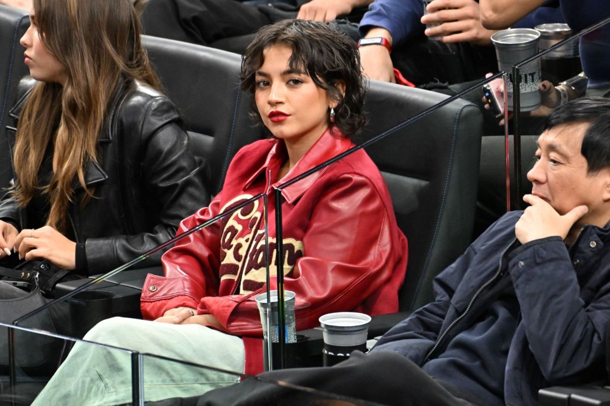 ISABELA MERCED at NBA Game Between Los Angeles Clippers and Utah Jazz ...
