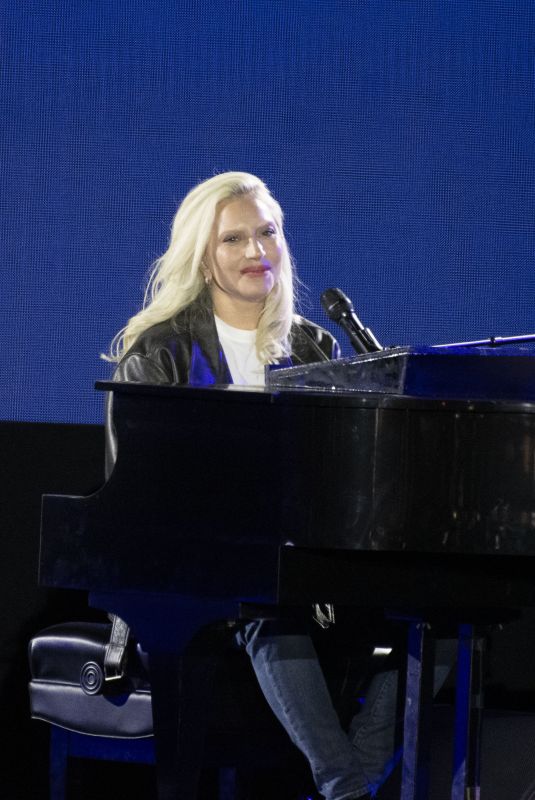 LADY GAGA Performs at Vice President Harris Final Campaign Rally in ...