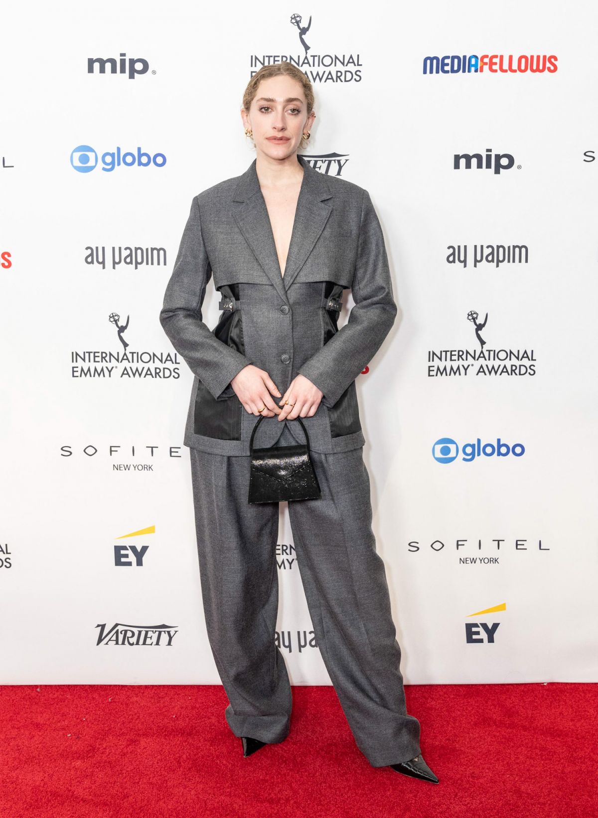 MICAELA DIAMOND at 2024 International Emmy Awards at Hilton Times ...