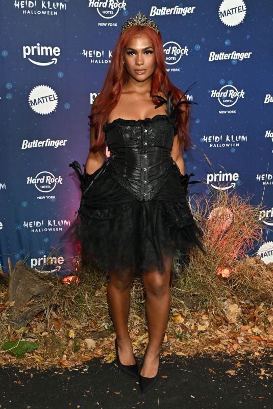 MONET MCMICHAEL at Heidi Klum’s 23rd Annual Halloween Party at Hard ...