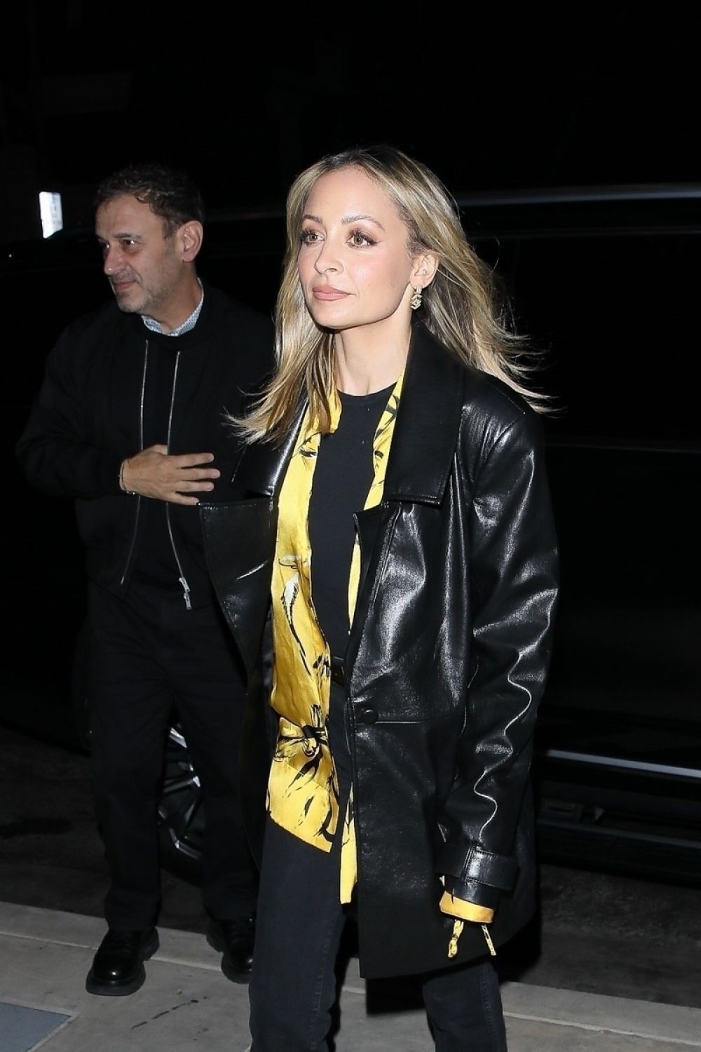 NICOLE RICHIE Arrives at The Bird Streets Club in West Hollywood 11/15 ...