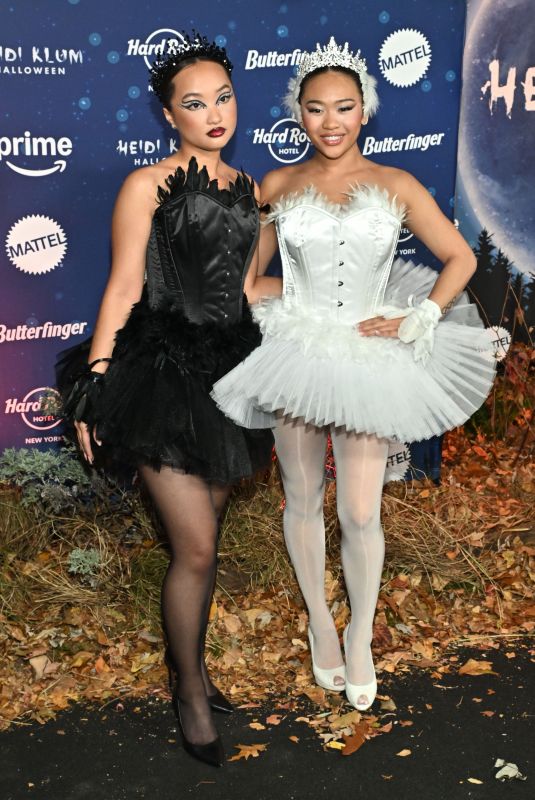 SUNISA and SHEYENNE LEE at Heidi Klum’s 23rd Annual Halloween Party at ...