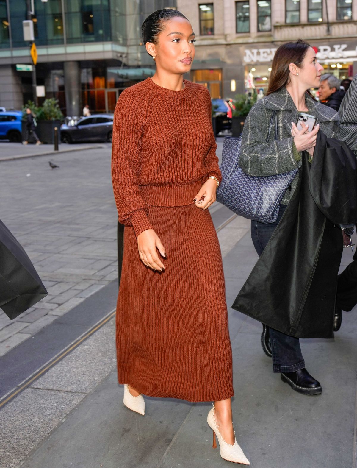 YARA SHAHIDI Out and About in New York City 11/18/2024 – HawtCelebs