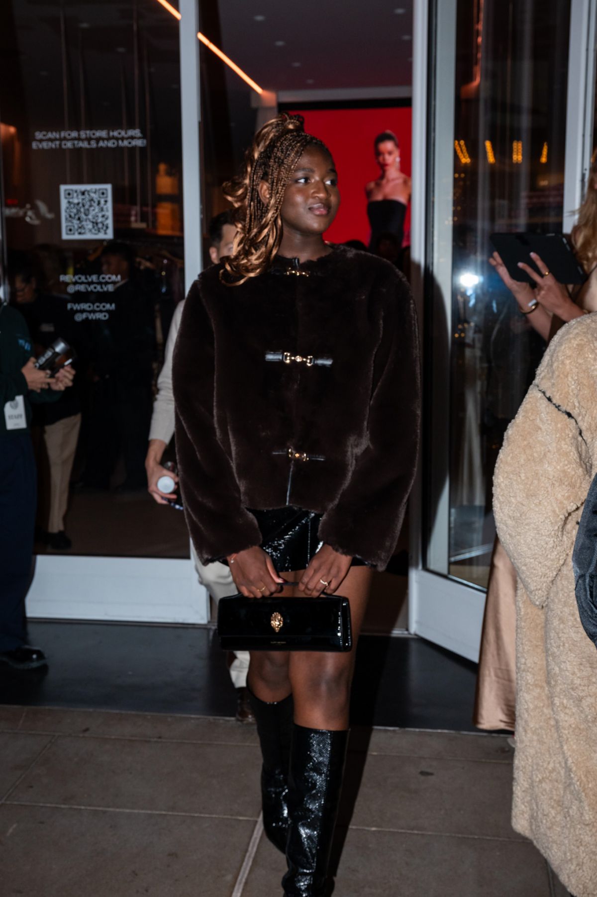 ZAYA WADE Arrives for Revolve Holiday Shop Grand Opening at The Grove ...
