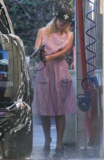 ADDISON RAE Washes Her Car in Los Angeles 12/01/2024 – HawtCelebs