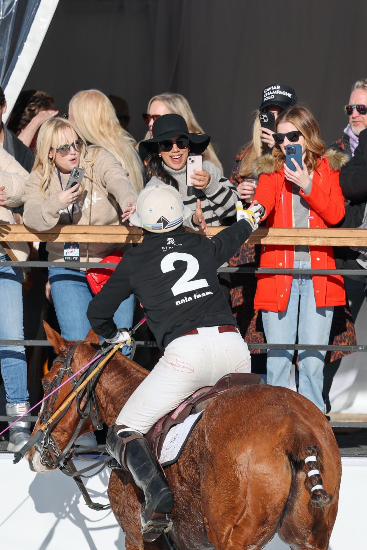 ANNA KENDRICK and REBEL WILSON Cheer on Polo Star Nacho Figueras in ...
