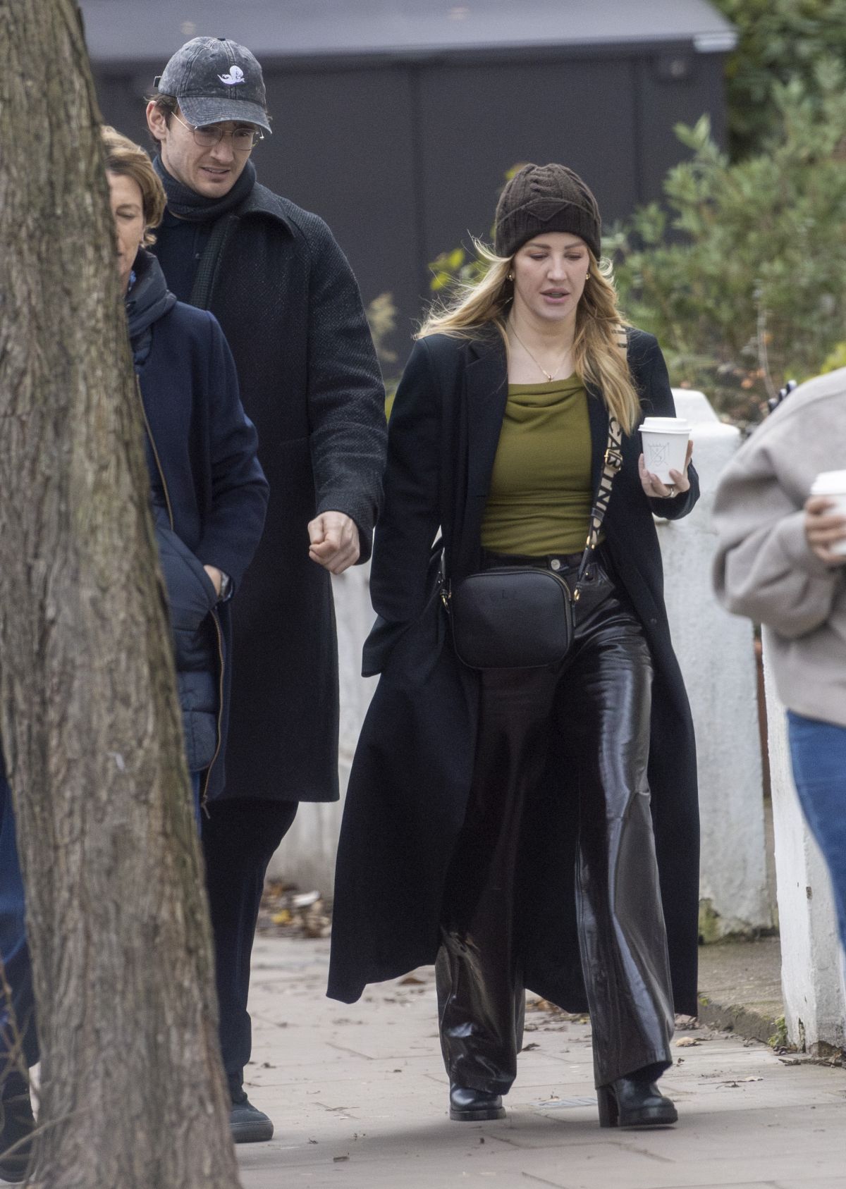 ELLIE GOULDING and Ex Husband Caspar Jopling Out in Notting Hill 12/12 ...