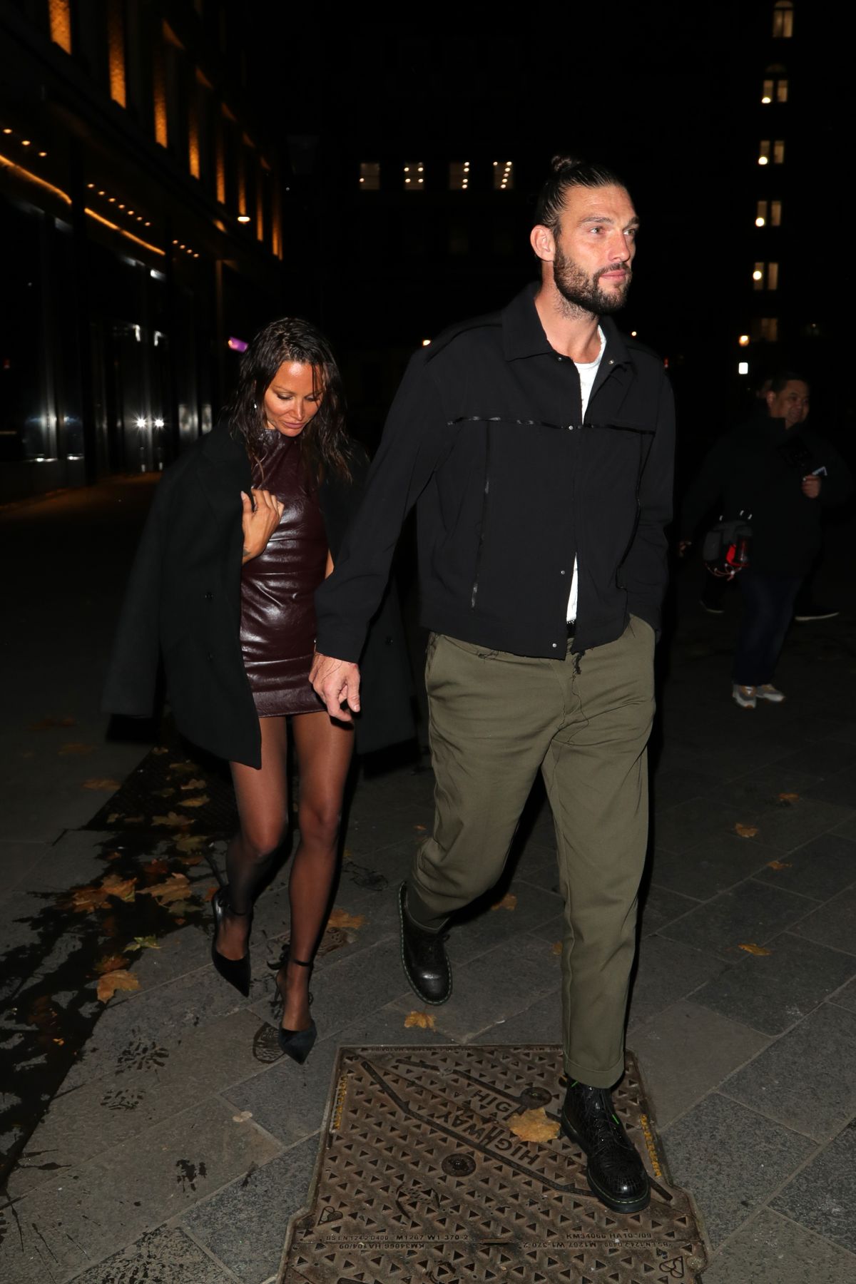 LOU TEASDALE Arrives at Vas J Morgan British Fashion Awards Afterparty ...
