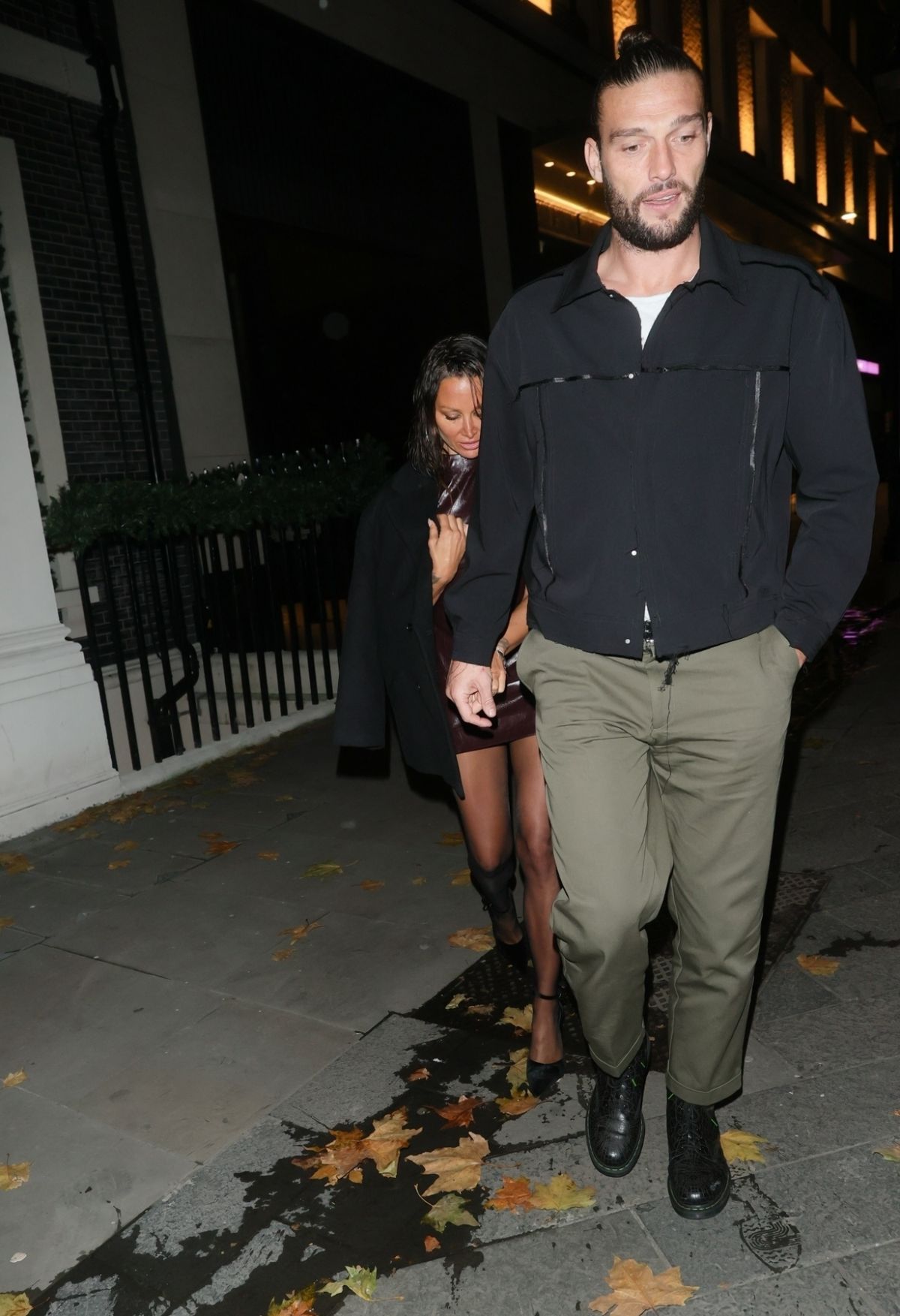 LOU TEASDALE Arrives at Vas J Morgan British Fashion Awards Afterparty ...