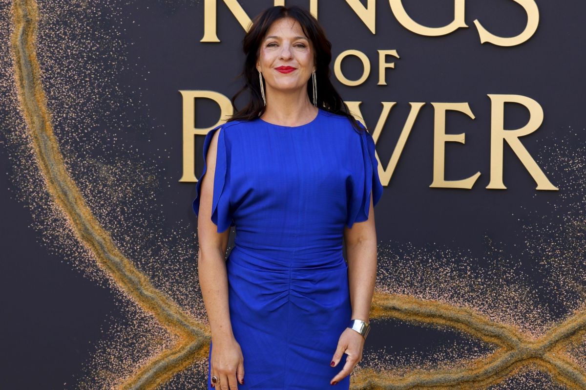 LOUISE HOOPER at The Rings of Power Season 2 Premiere in London 08/20 ...