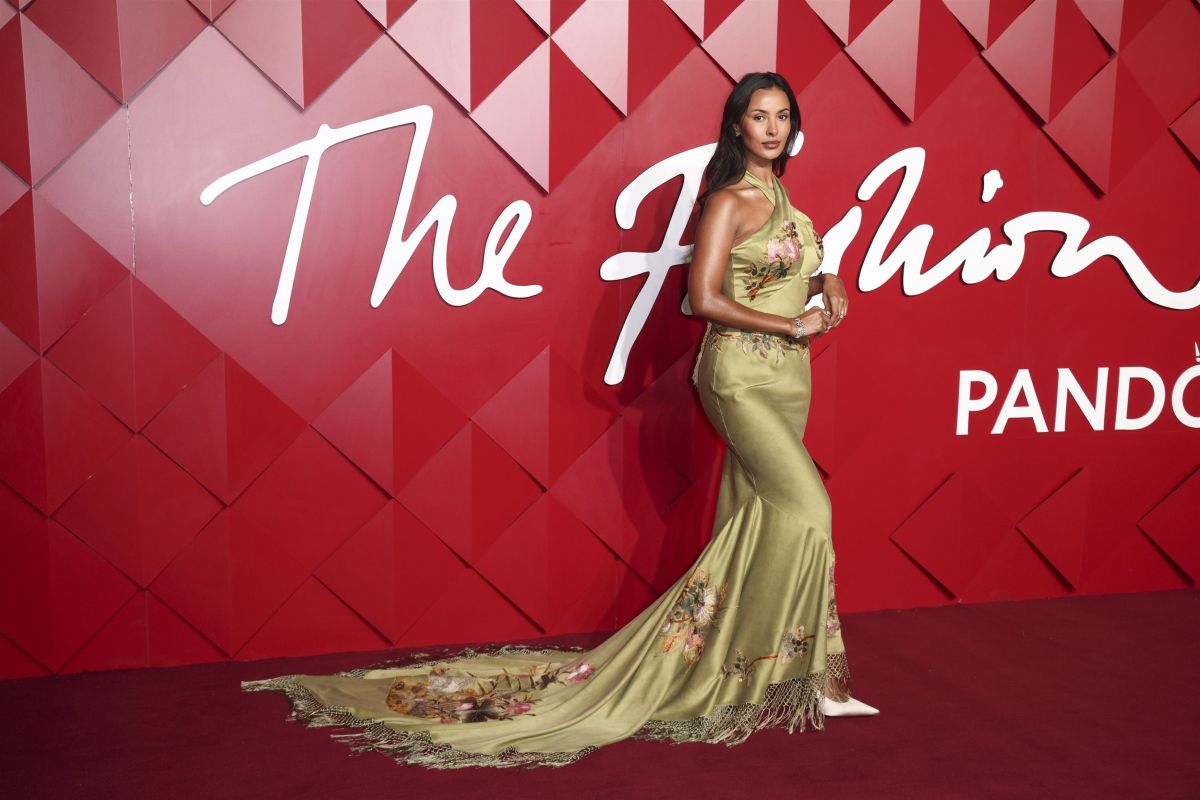 MAYA JAMA at Fashion Awards 2024 Presented by Pandora at Royal Albert ...