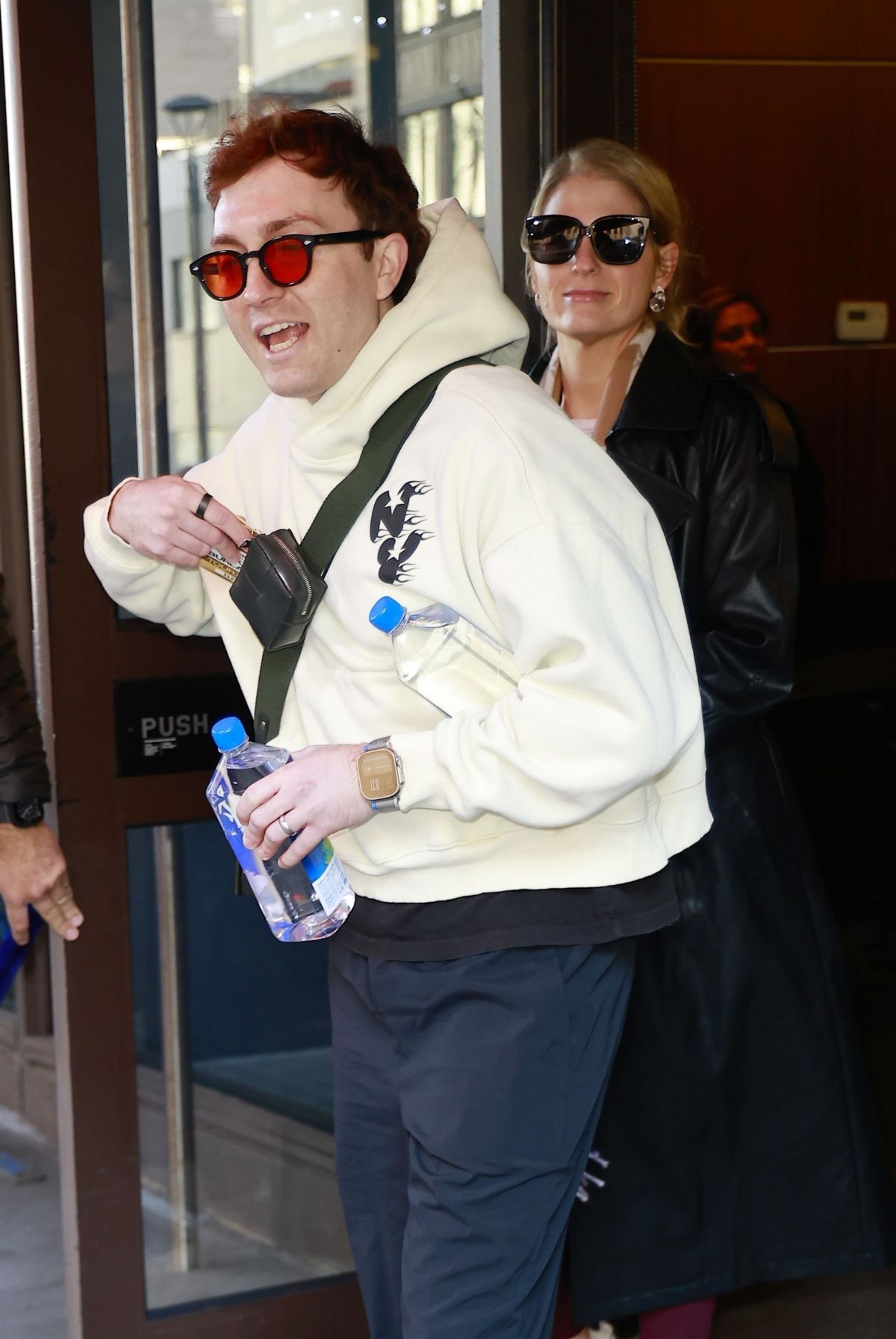 MEGHAN TRAINOR and Daryl Sabara Arrives at Madison Square Garden in New ...