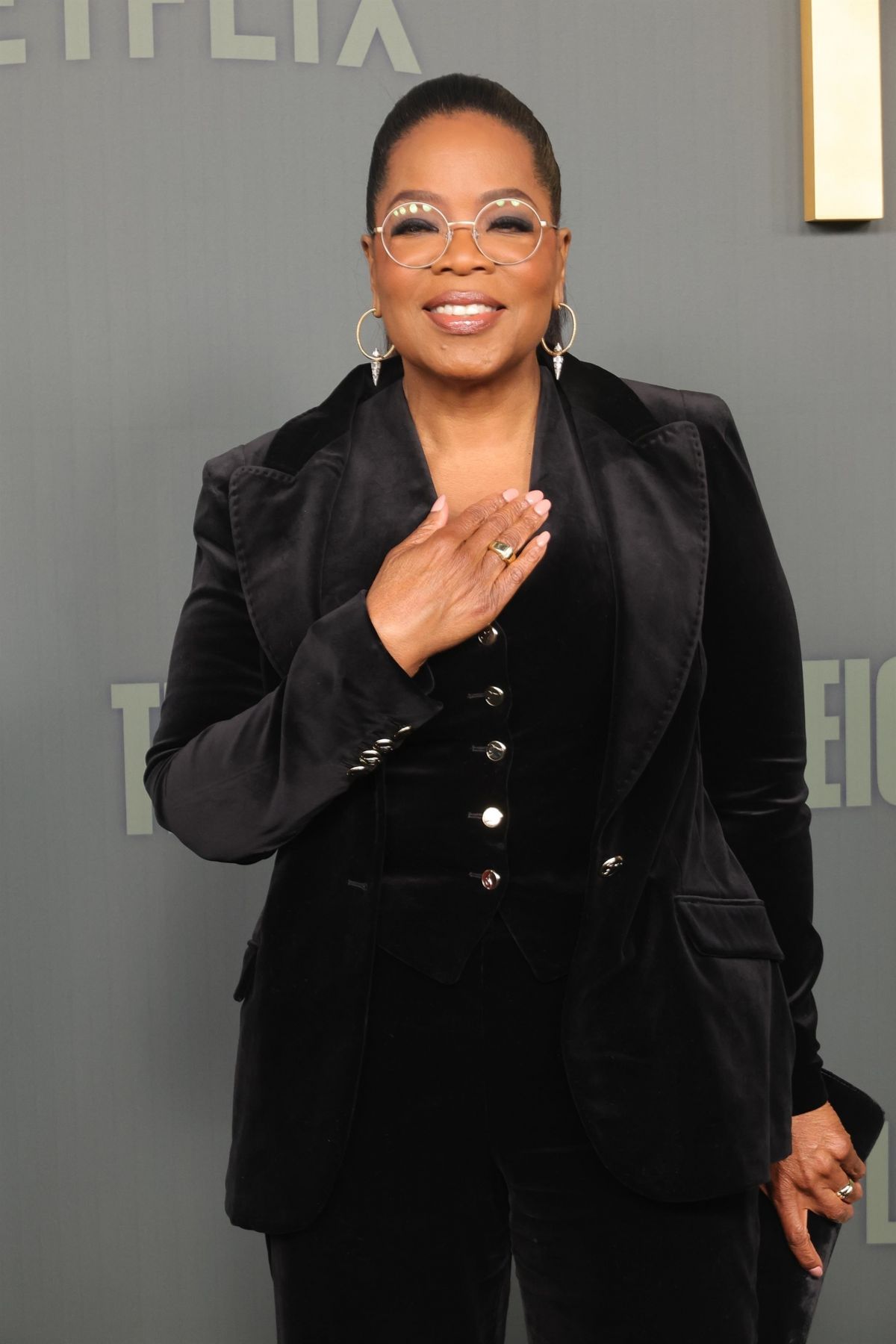 OPRAH WINFREY at The Six Triple Eight Premiere at Egyptian Theatre ...