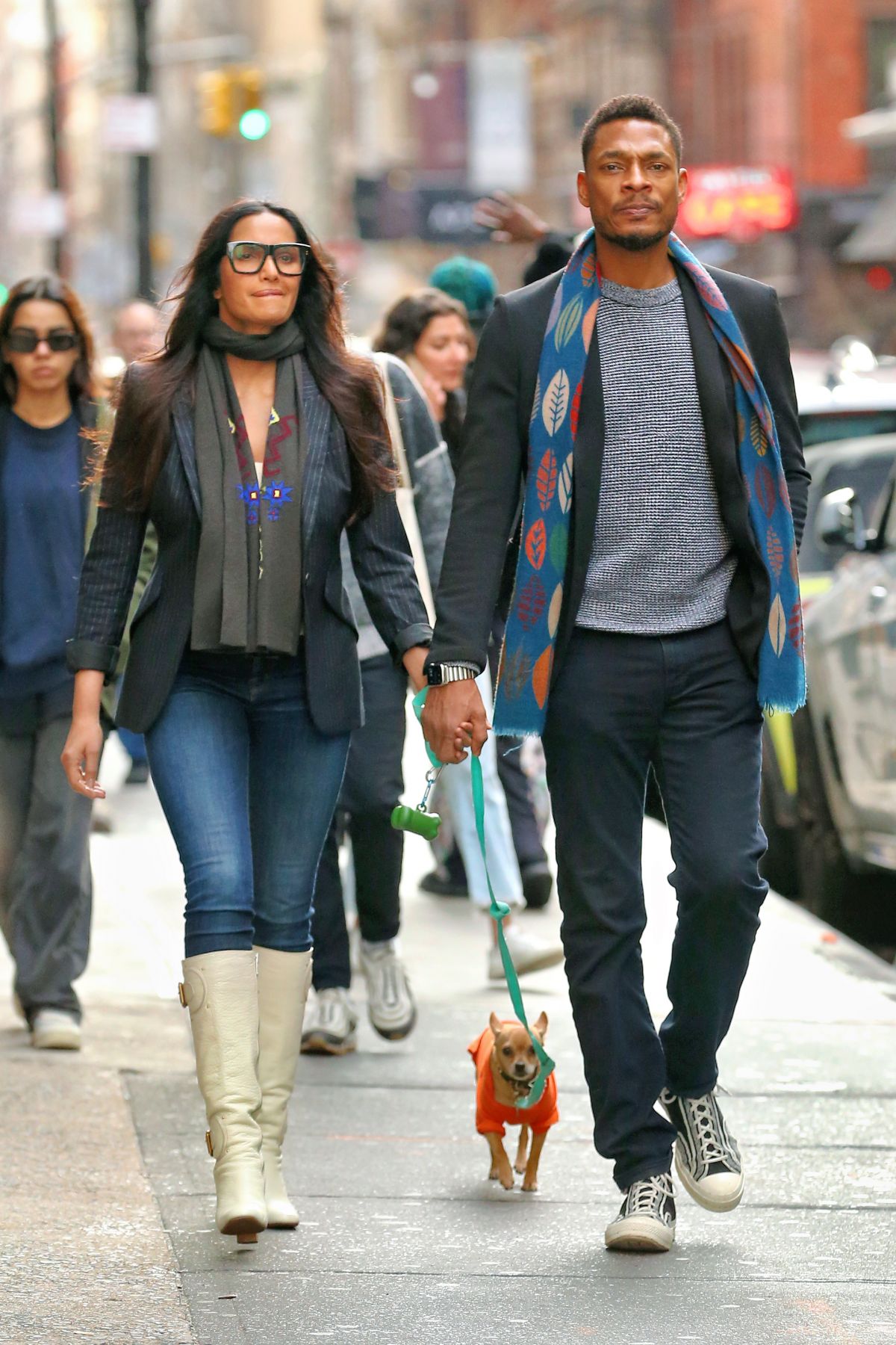 PADMA LAKSHMI and Poet Terrance Hayes Out With Her Dog in New York 12 ...