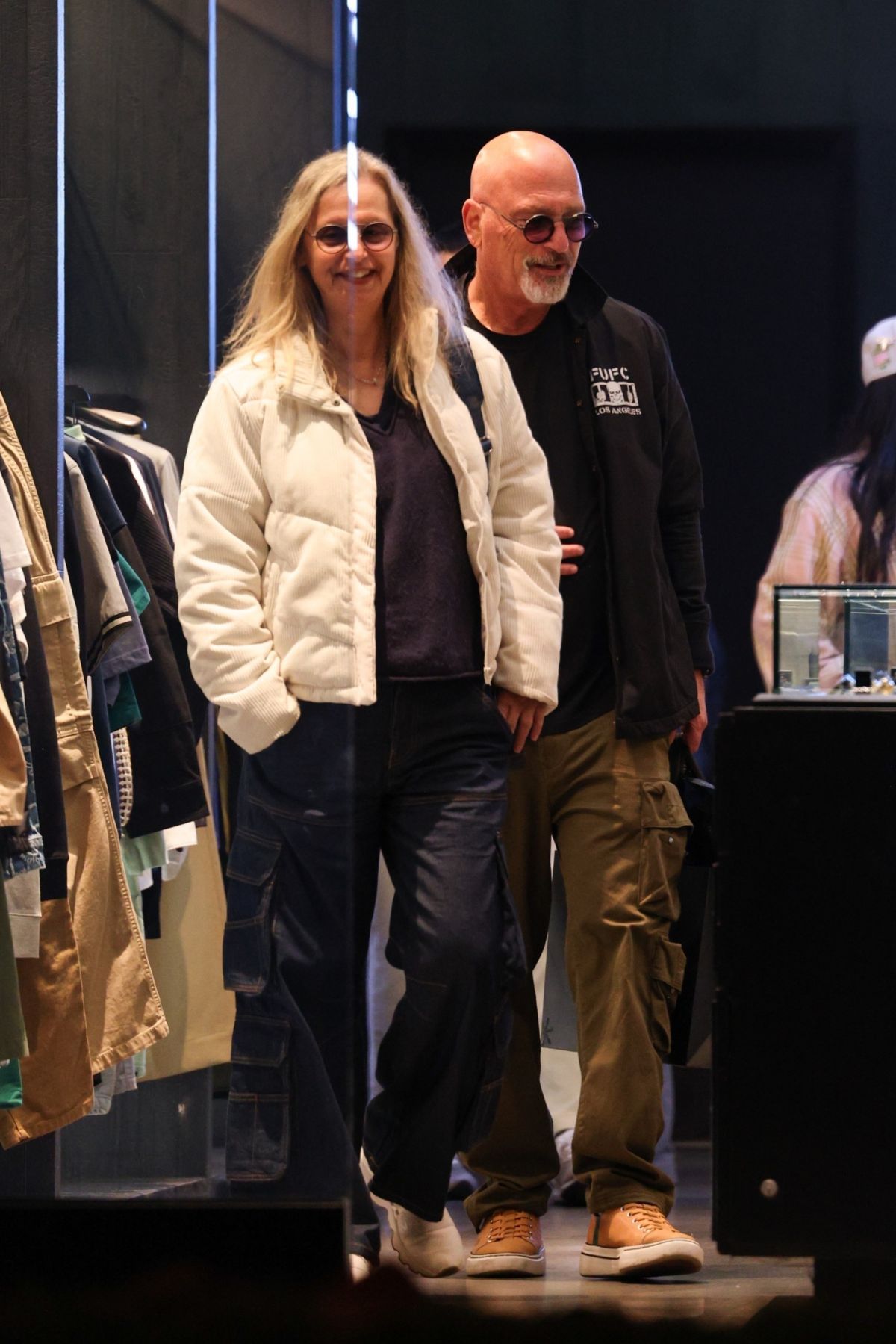 TERRY MANDEL Out for Christmas Shopping at Feature Sneaker Boutique in ...