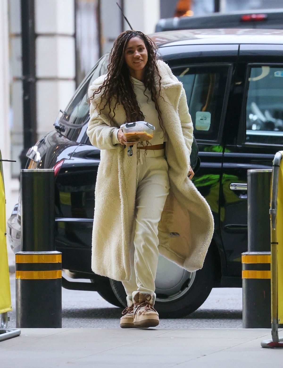 VICK HOPE Arrives at BBC Studios in London 12/16/2024 – HawtCelebs