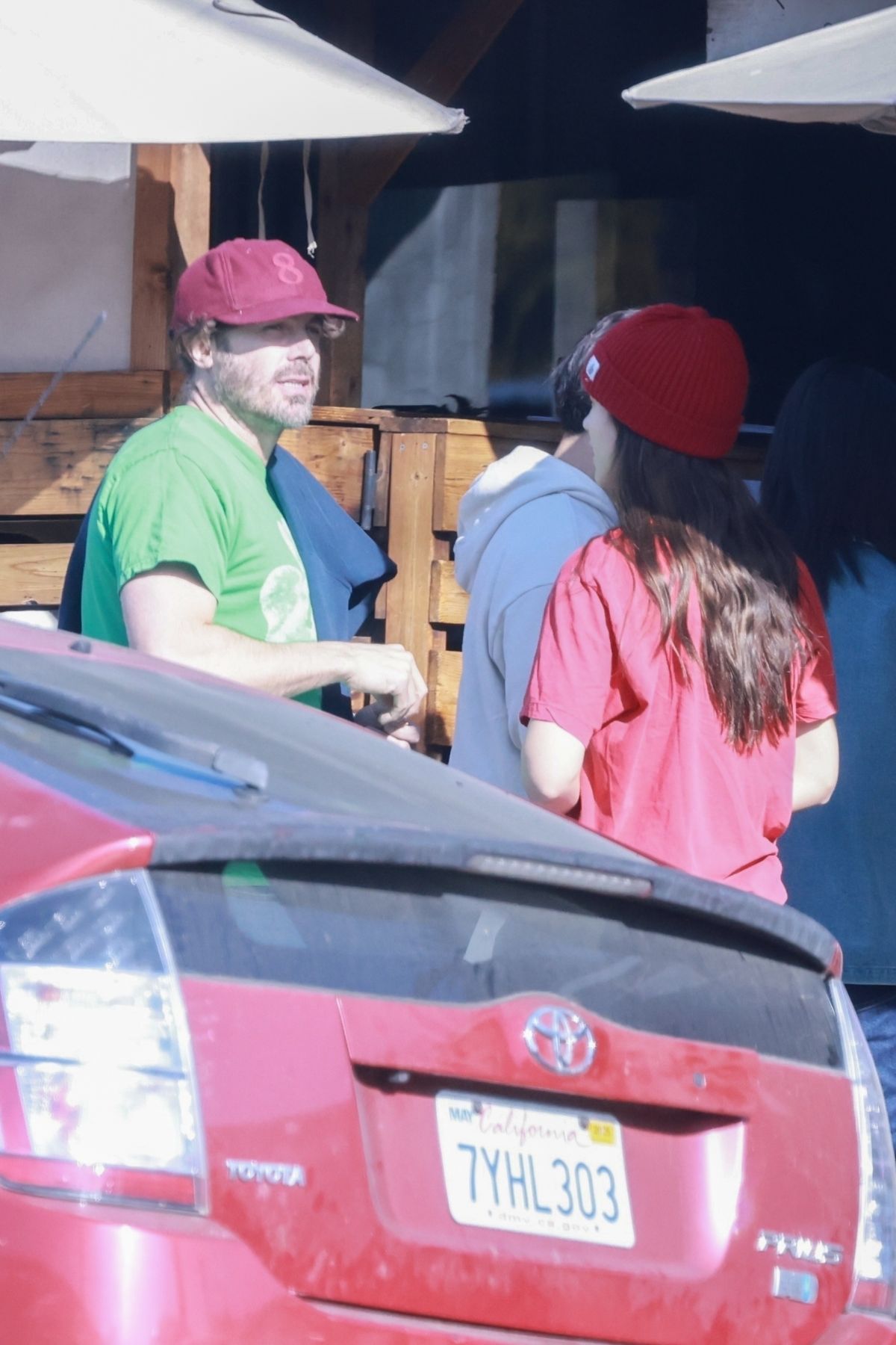 CAYLEE COWAN and Casey Affleck Out for a New Year’s Eve Lunch at All ...