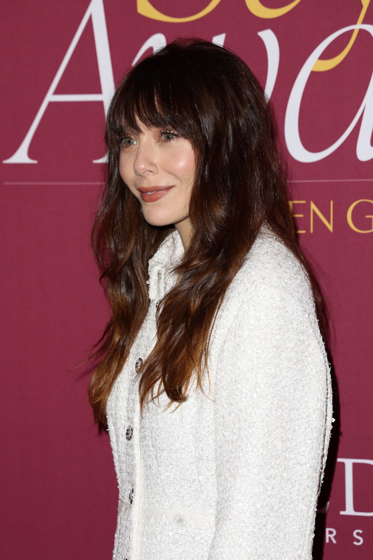 ELIZABETH OLSEN at 2025 Golden Globes WWD Style Awards at Four Seasons ...