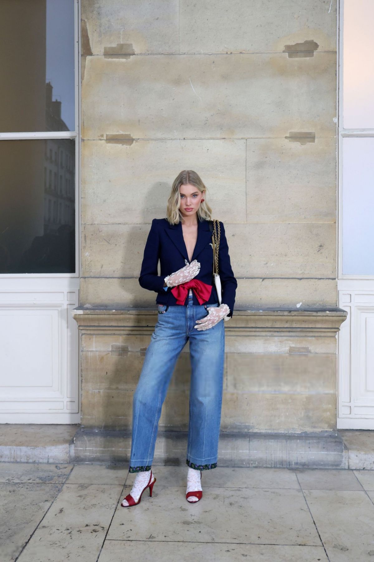 ELSA HOSK at Valentino Haute Couture S/S ’25 Show at Paris Fashion Week ...