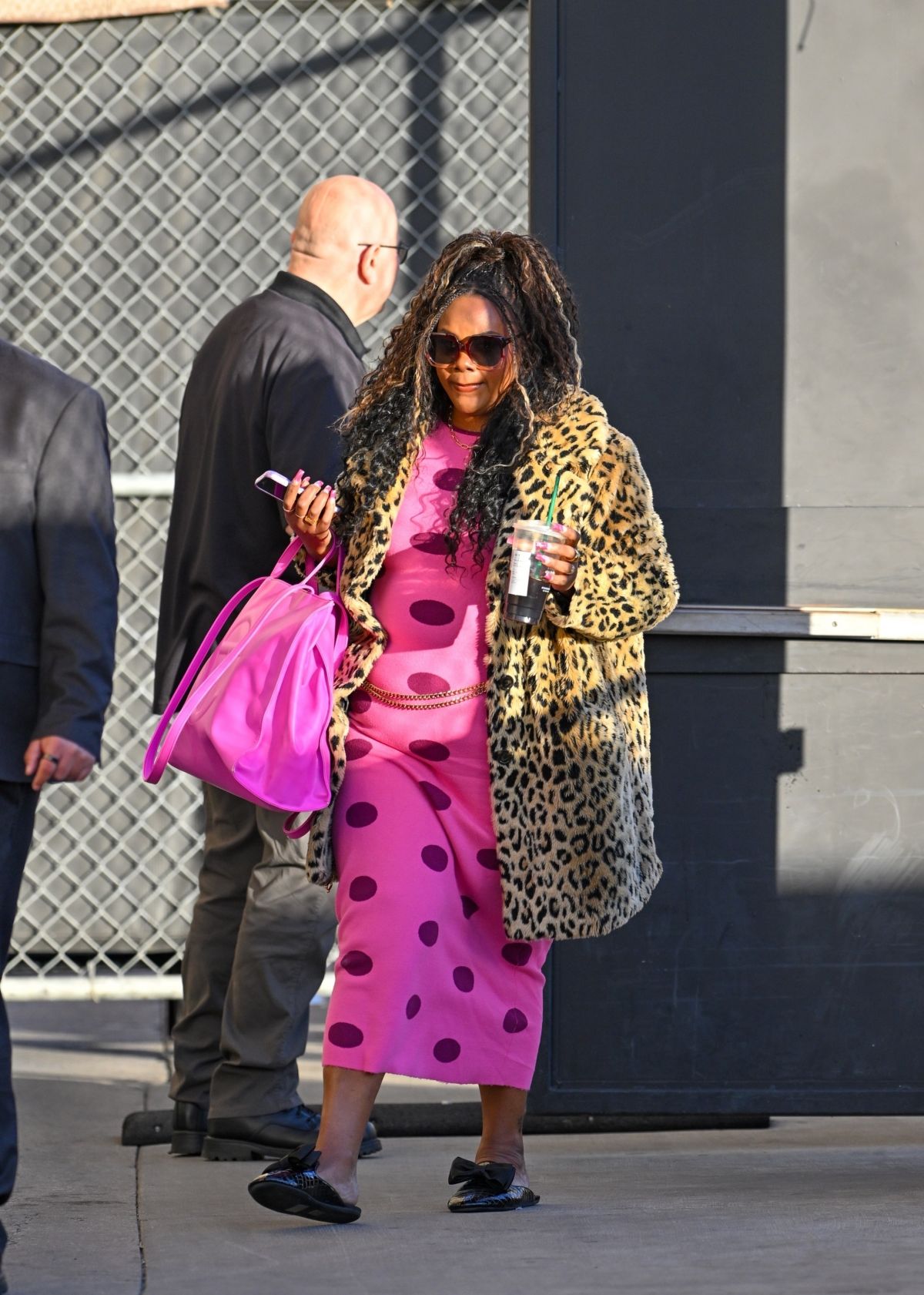 NICOLE BYER Arrives at Jimmy Kimmel Live to Promotes Why Won’t You Date ...
