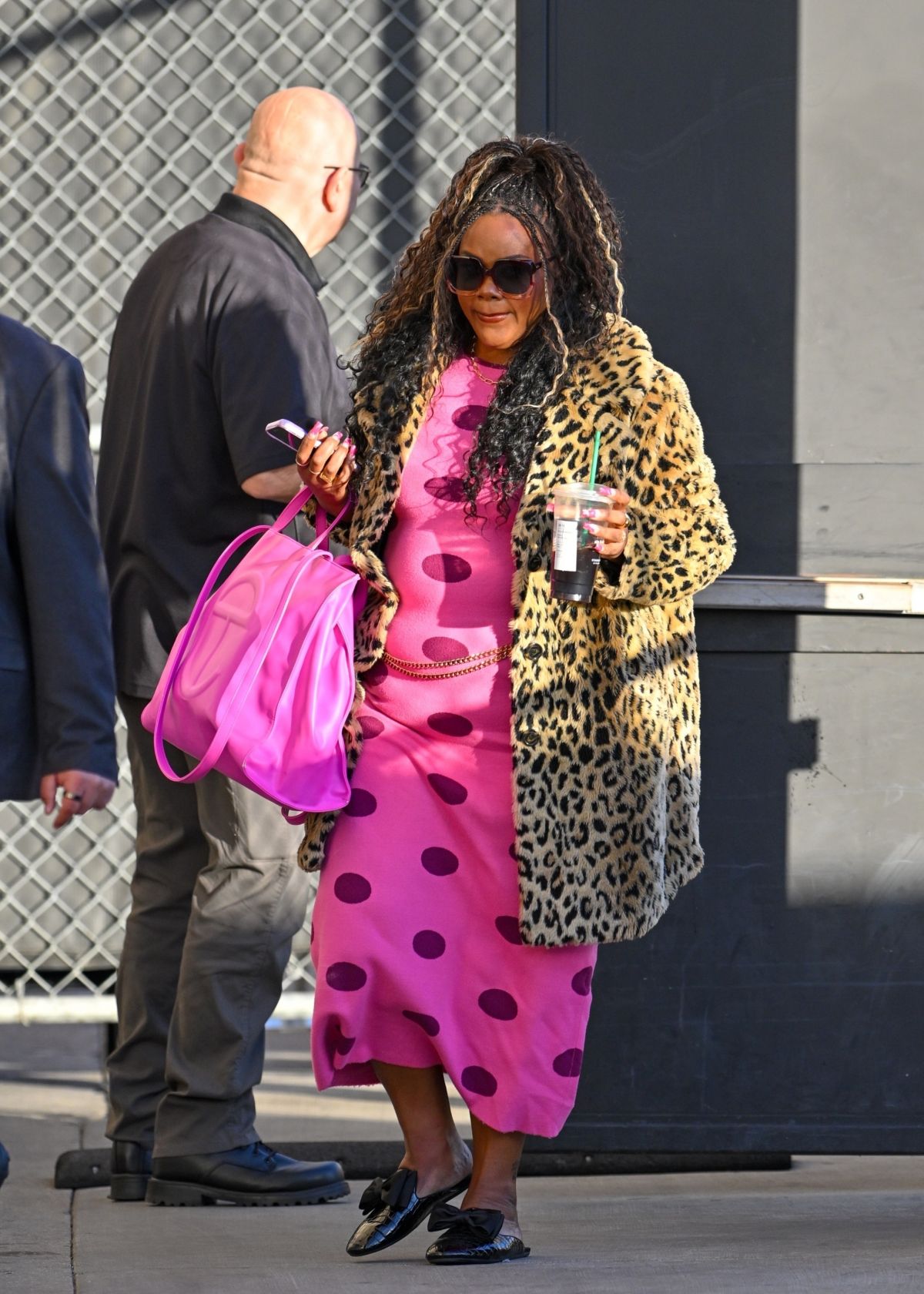 NICOLE BYER Arrives at Jimmy Kimmel Live to Promotes Why Won’t You Date ...
