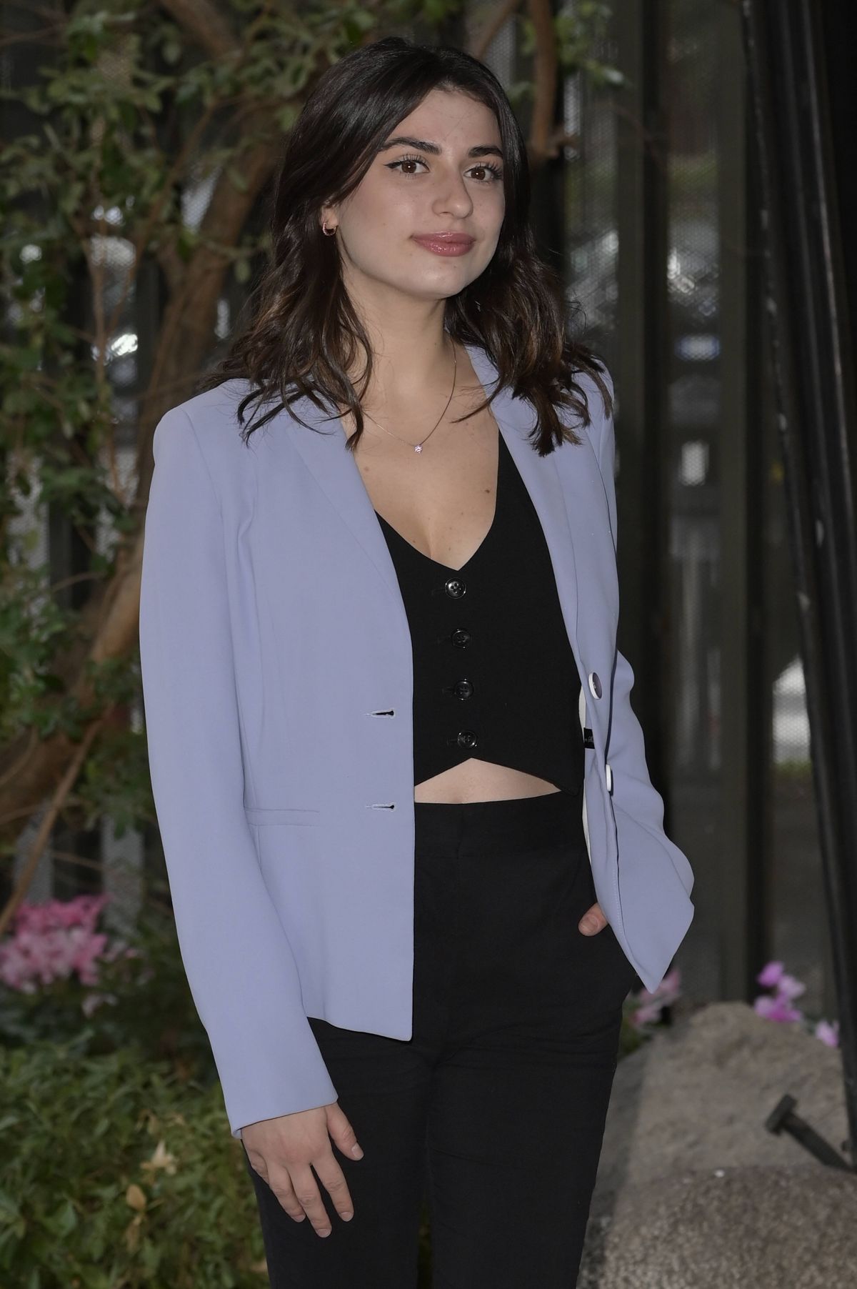 ROBERTA LISTA at Leopardi TV Series Photocall at Viale Mazzini in Rome ...