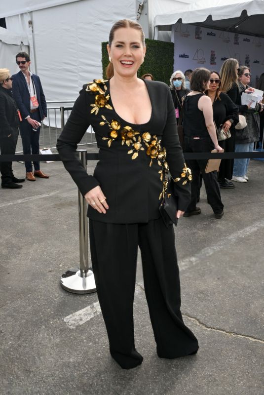 AMY ADAMS Arrives at 2025 Film Independent Spirit Awards 02/22/2025 ...