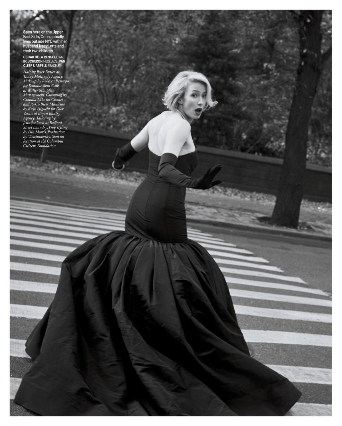 CARRIE COON in Town & Country Magazine, February 2025 – HawtCelebs