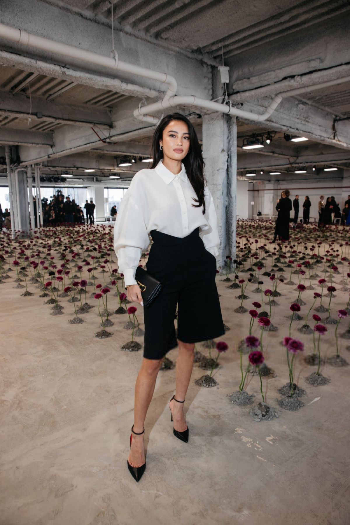 KELSEY MERRITT at Carolina Herrera Fall RTW 2025 Fashion Show at NYFW ...