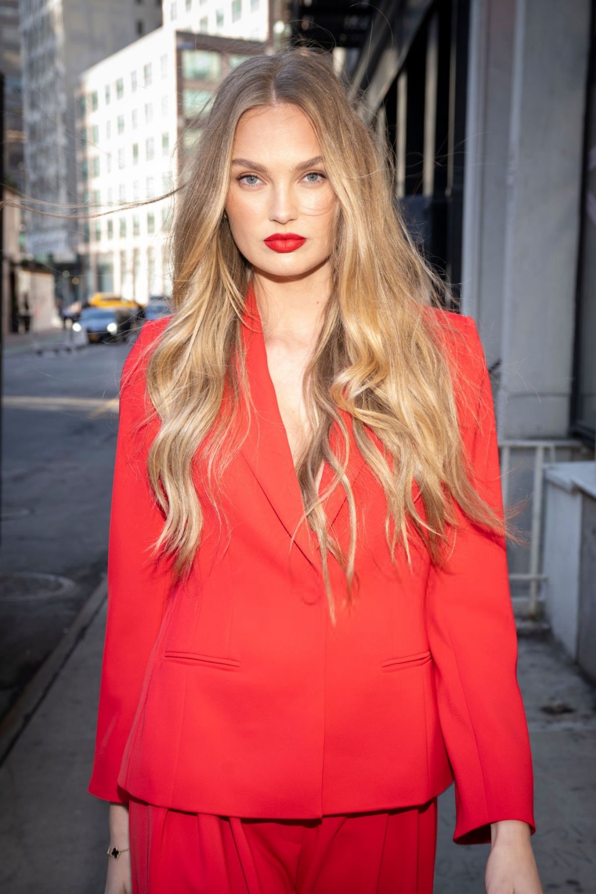 ROMEE STRIJD at Marc Cain Fall/Winter 2025 Preview Event in New York ...