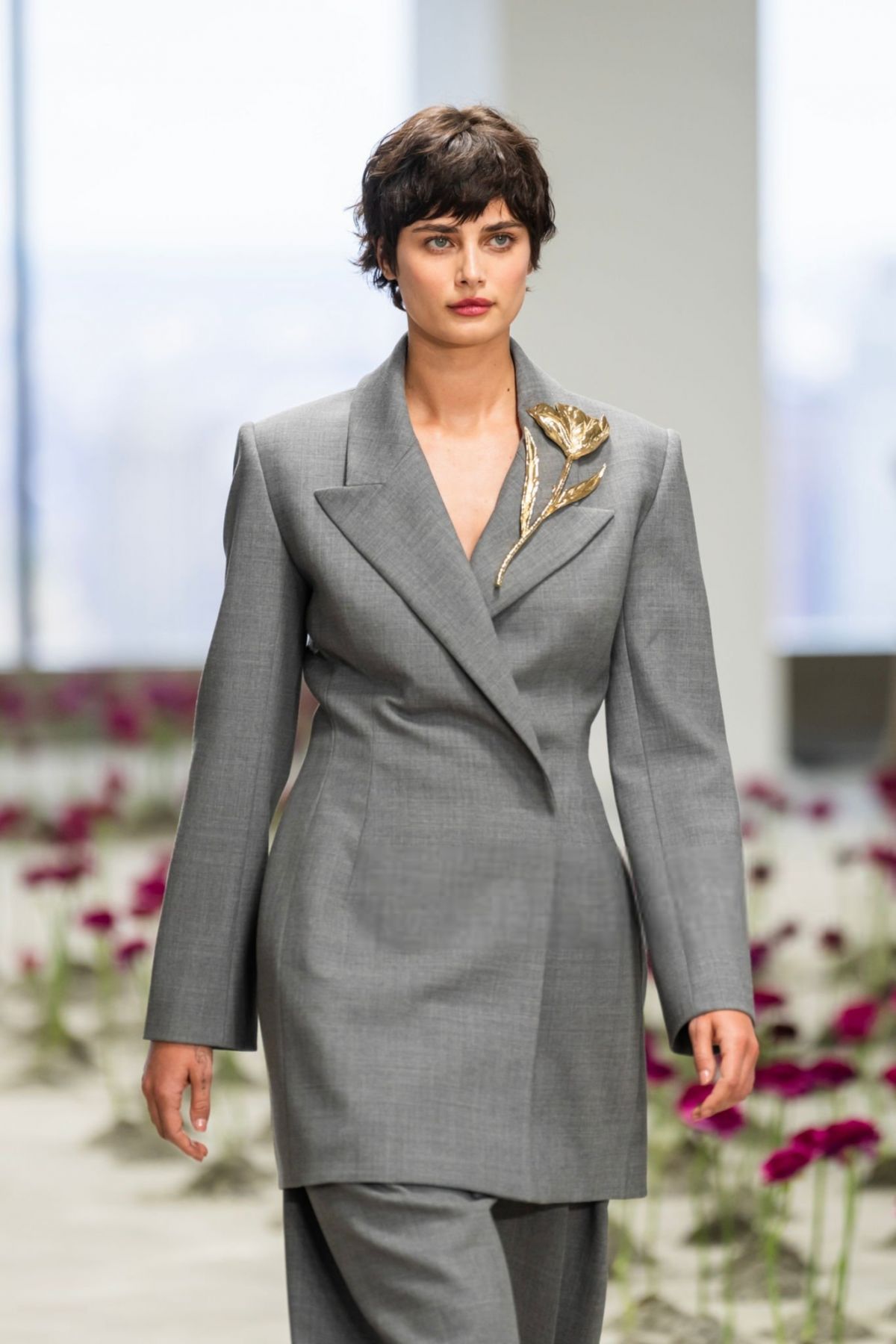 TAYLOR HILL at Carolina Herrera Fall RTW 2025 Fashion Show at NYFW in ...