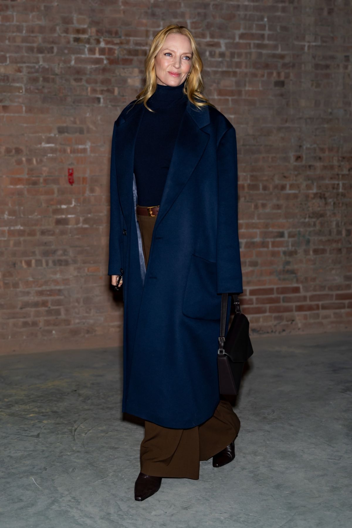 UMA THURMAN at Michael Kors Fashion Show at NYFW in New York 02/11/2025 ...