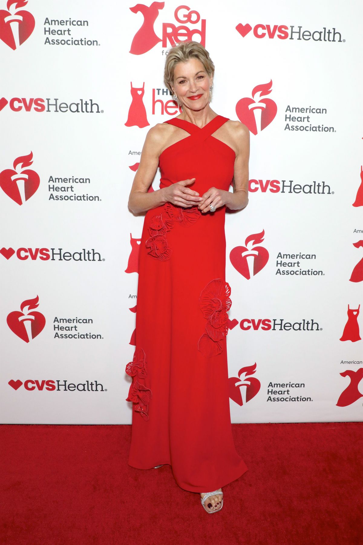 WENDIE MALICK at 2025 AHA’s Red Dress Collection at Jazz at Lincoln ...