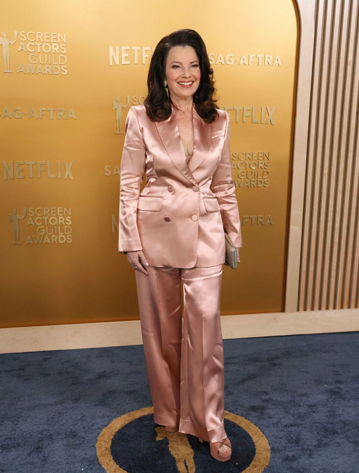 FRAN DRESCHER at 2025 Screen Actors Guild Awards at Shrine Auditorium ...