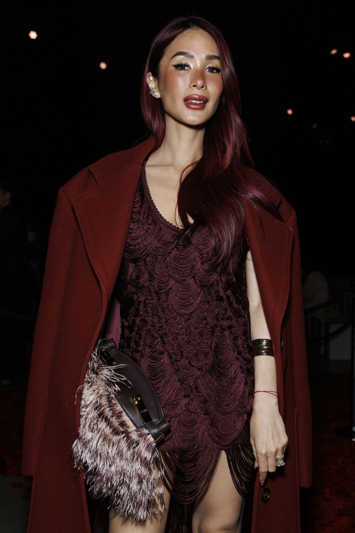 HEART EVANGELISTA at Ferragamo Autumn-Winter 2025 Show at Milan Fashion ...
