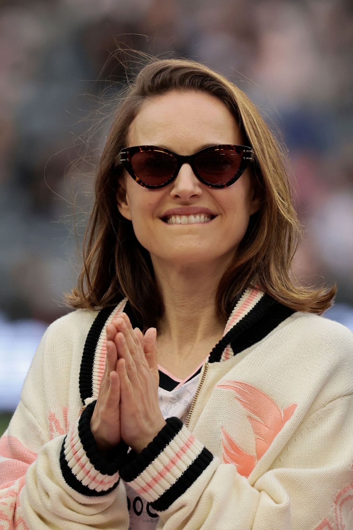 NATALIE PORTMAN at NWSL Match Between Angel City FC and Seattle Reign ...