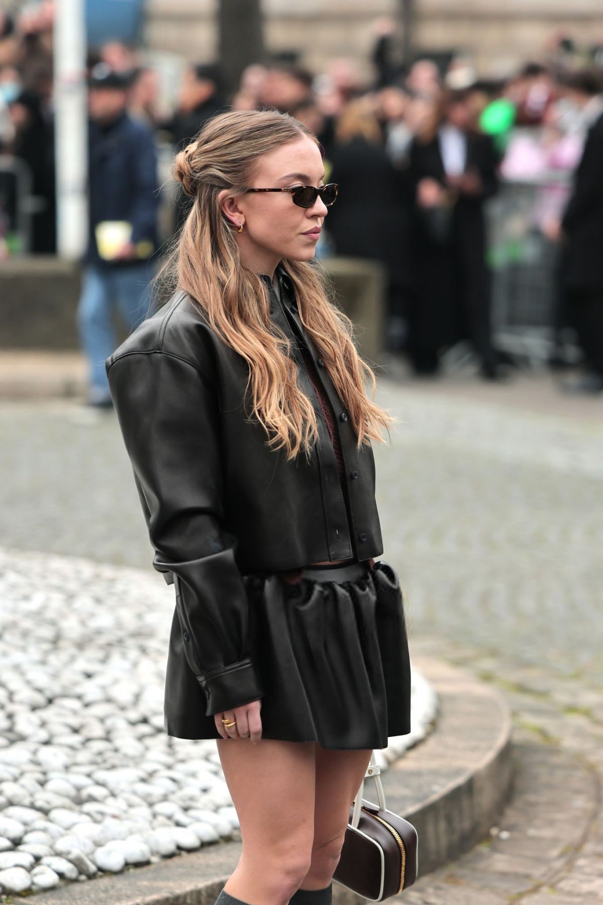 SYDNEY SWEENEY at Miu Miu Fall/Winter 2025-2026 Show at Paris Fashion ...