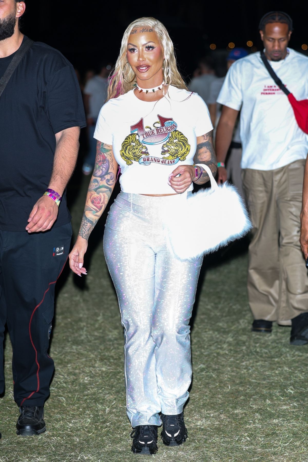 AMBER ROSE Out at Coachella Valley Music and Arts Festival in Indio 04 ...