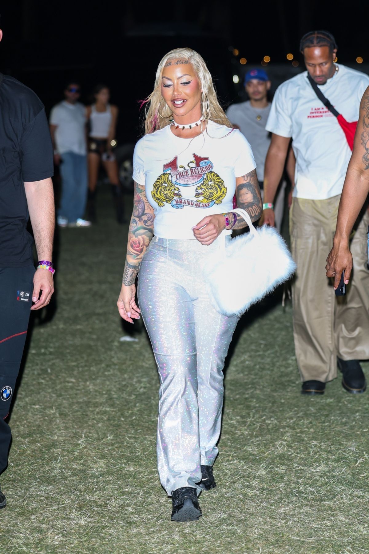 AMBER ROSE Out at Coachella Valley Music and Arts Festival in Indio 04 ...