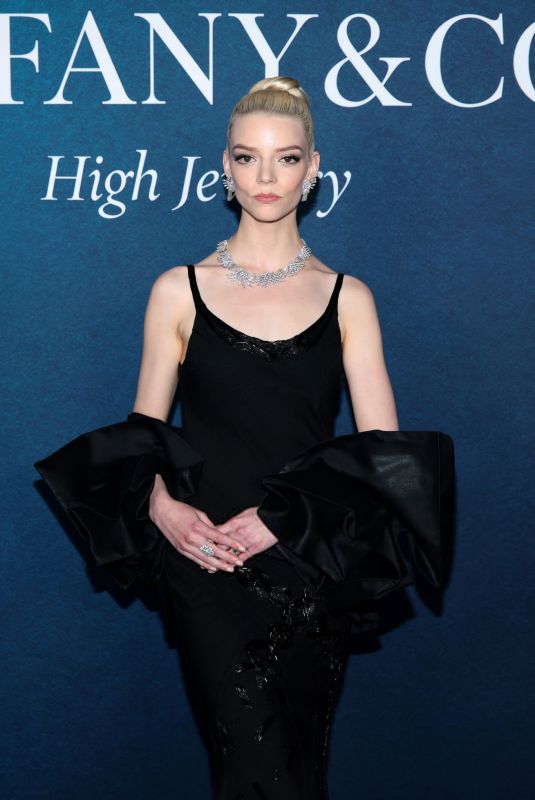 ANYA TAYLOR-JOY at Tiffany & Co. Celebrates Launch of Blue Book 2025 ...