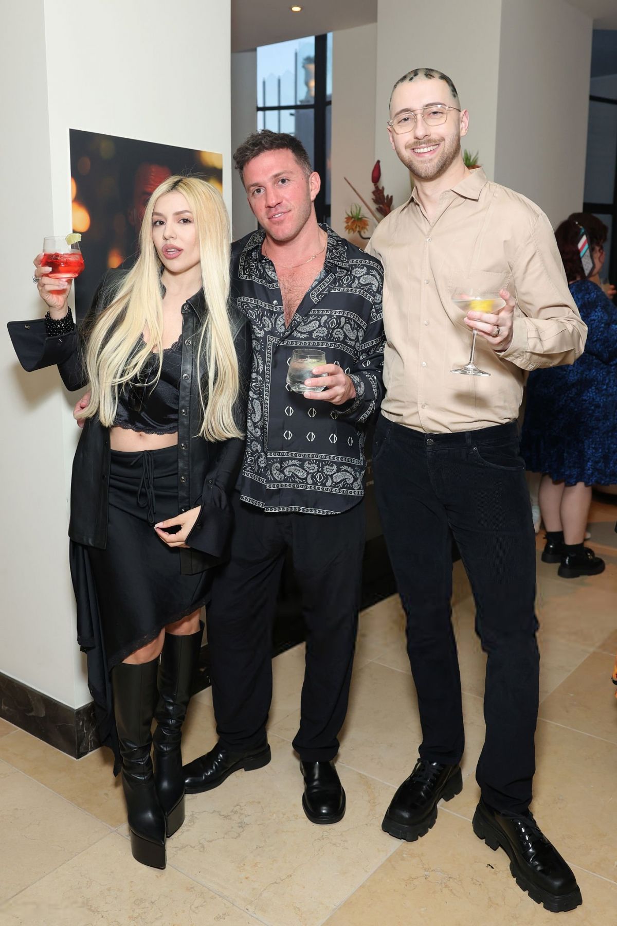 AVA MAX at Evan Ross Katz’s Chaos Dinner 3.0 Celebrating The White ...