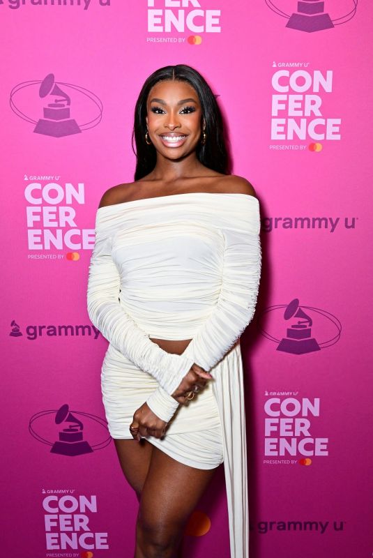 COCO JONES at 2025 GRAMMY U Conference 04/25/2025 – HawtCelebs