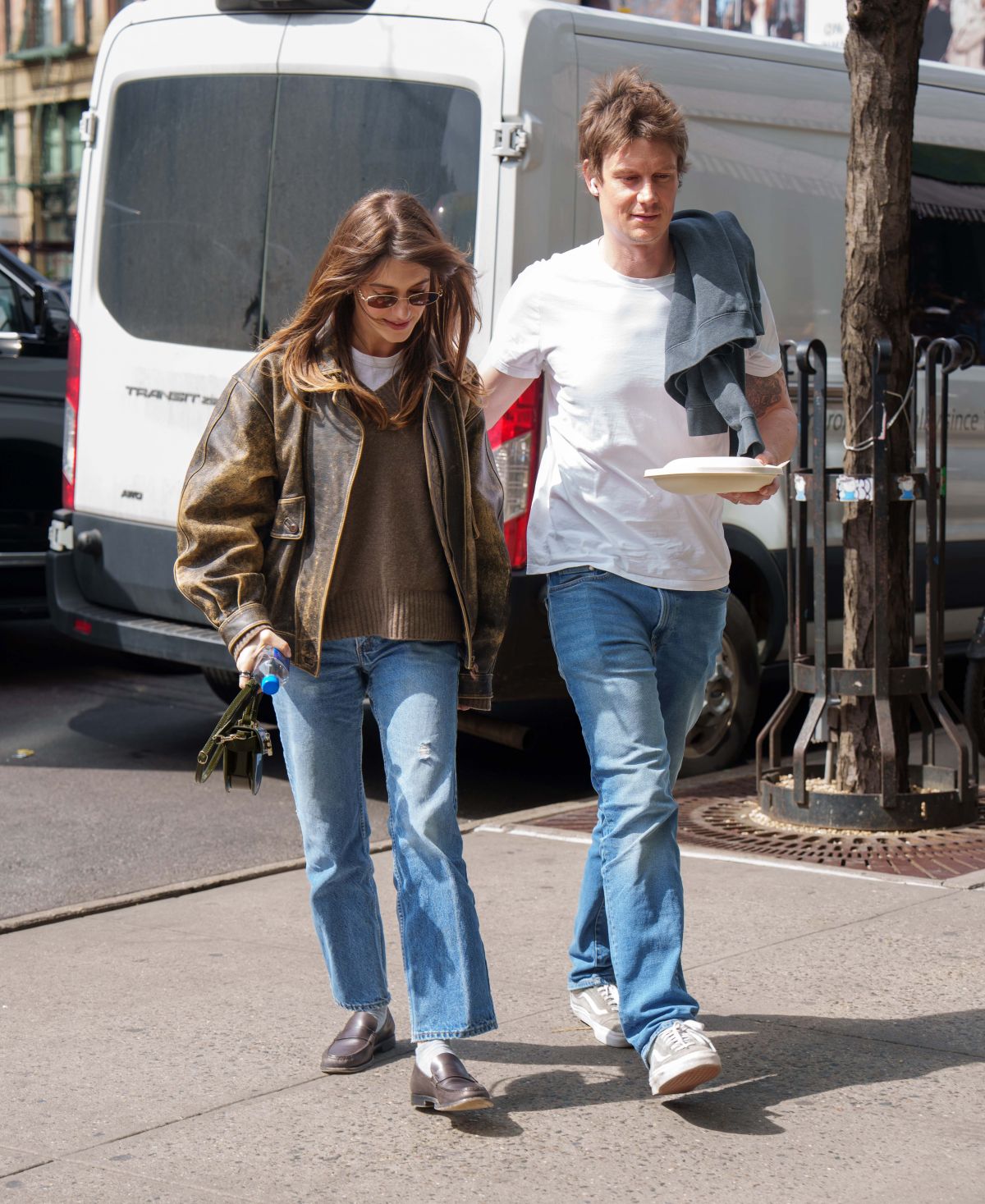 DIASY EDGAR-JONES and Ben Seed Out and About in New York City 04/18 ...