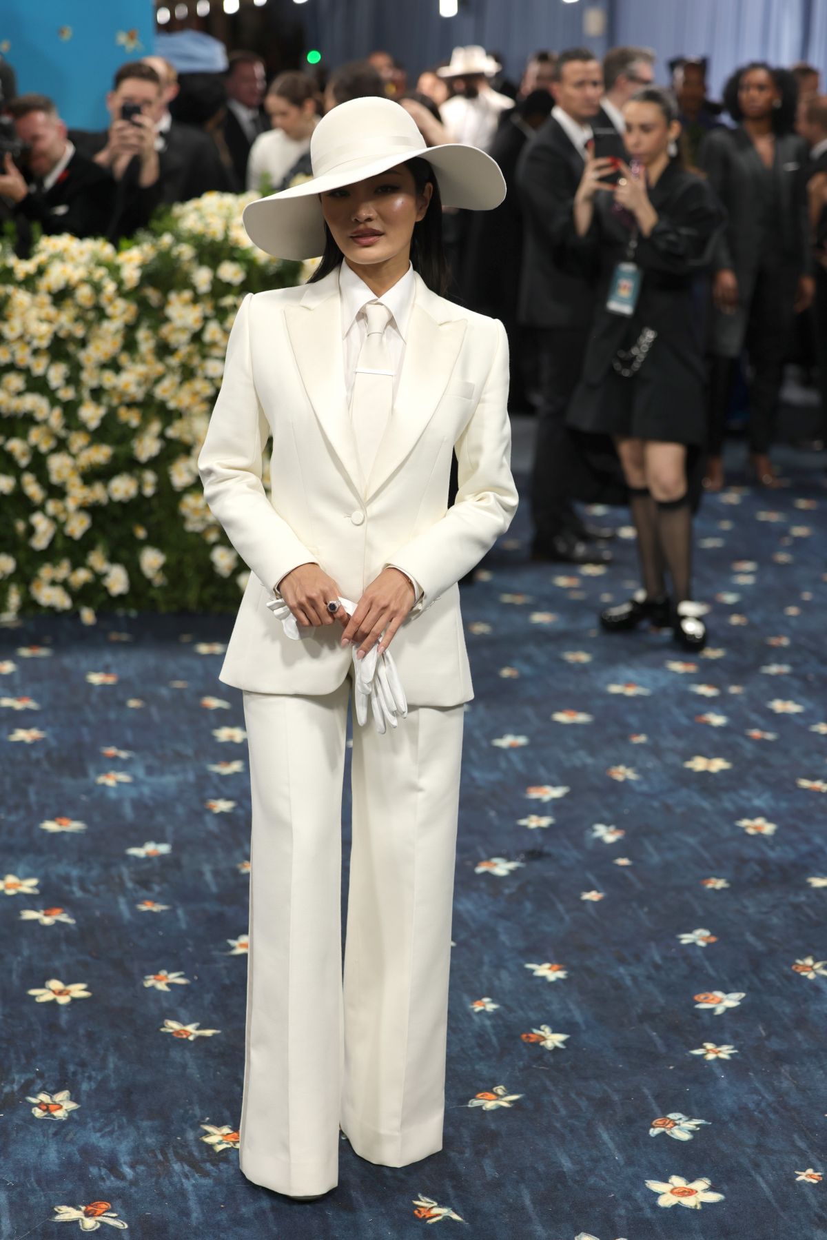 ANNA SAWAI at 2025 Met Gala Celebrating Superfine: Tailoring Black ...