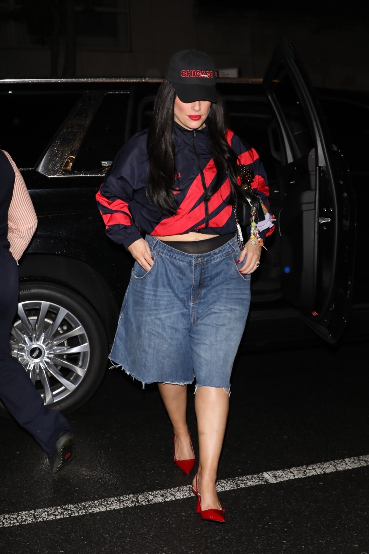 ASHLEY GRAHAM Arrives at Hotel Ahead of Met Gala in New York City 05/04 ...