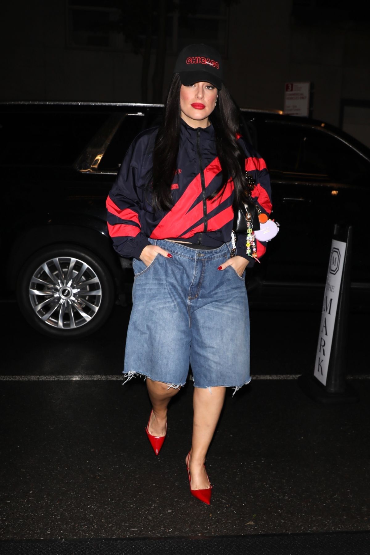 ASHLEY GRAHAM Arrives at Hotel Ahead of Met Gala in New York City 05/04 ...